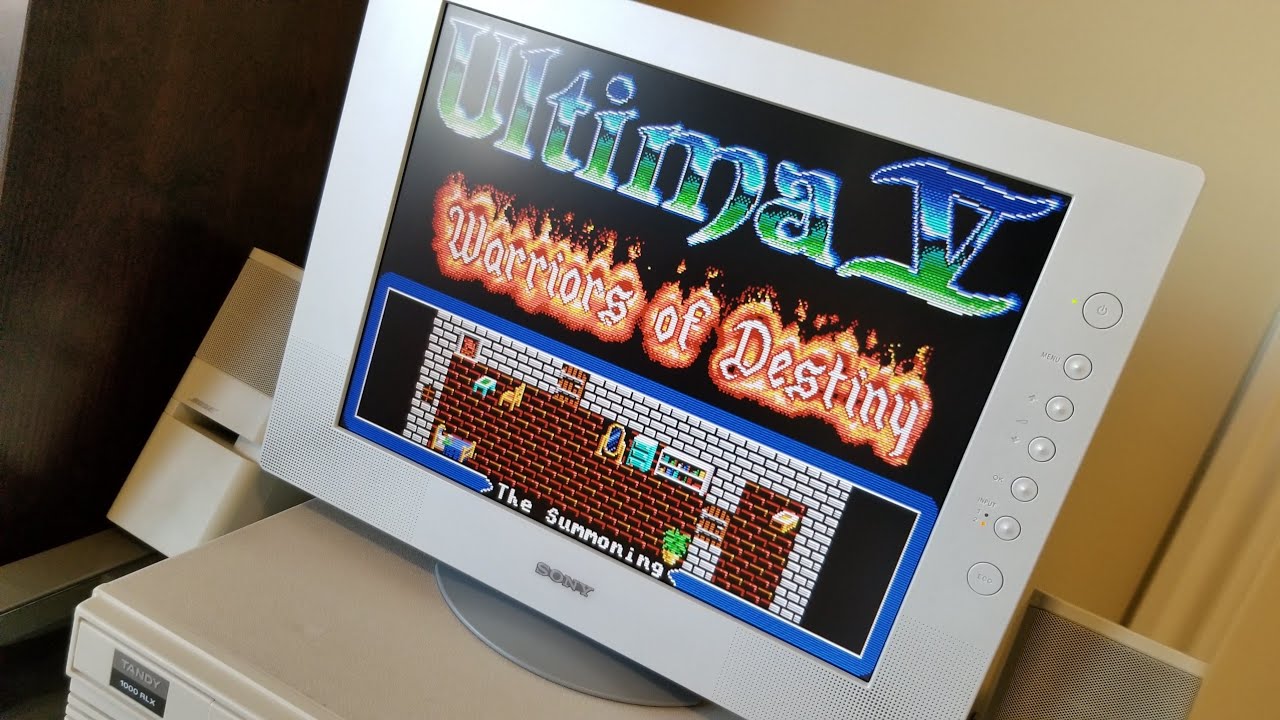 Enhancing the Tandy 1000 RLX + LCD Experience with Scanlines | # ...