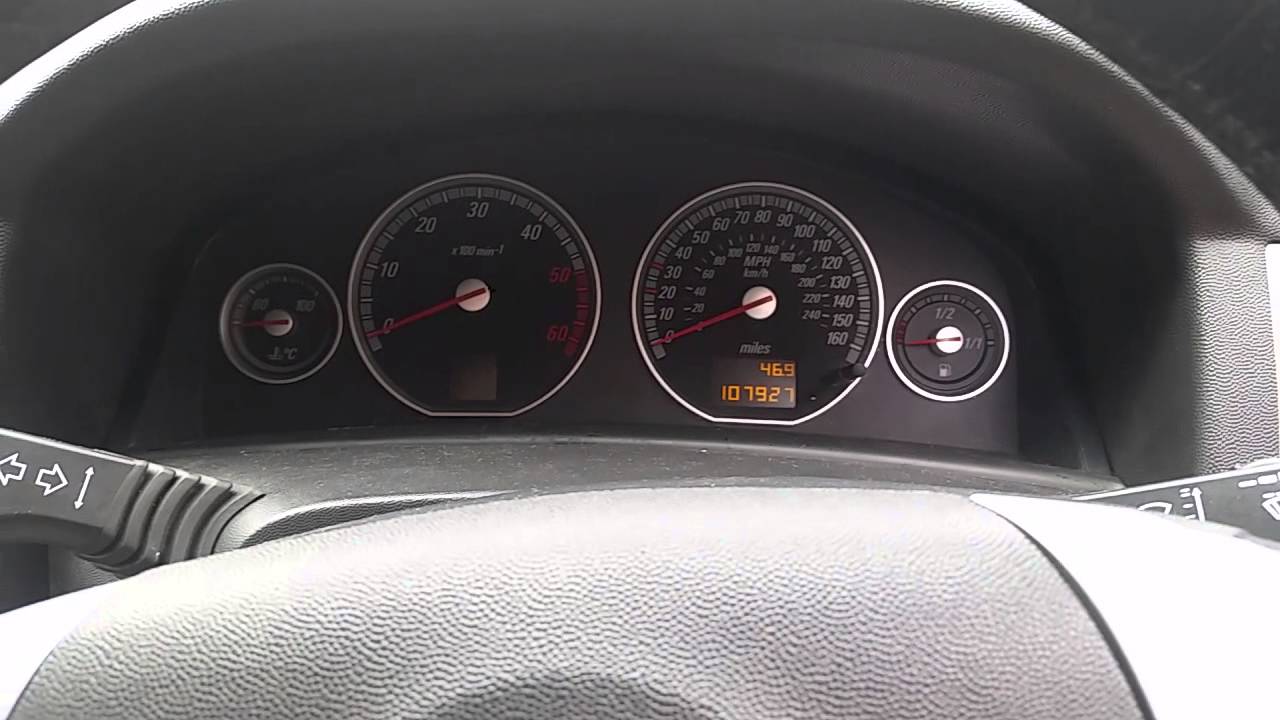 Vectra C Electrical Fault - YouTube