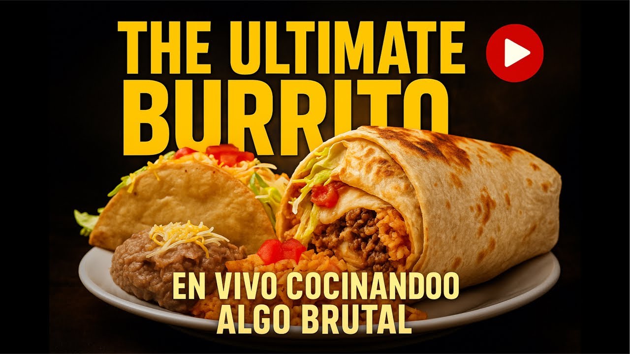 🔥 “Ultimate Burrito | Tacos, Burritos y Sabor Mexicano en Vivo” - YouTube