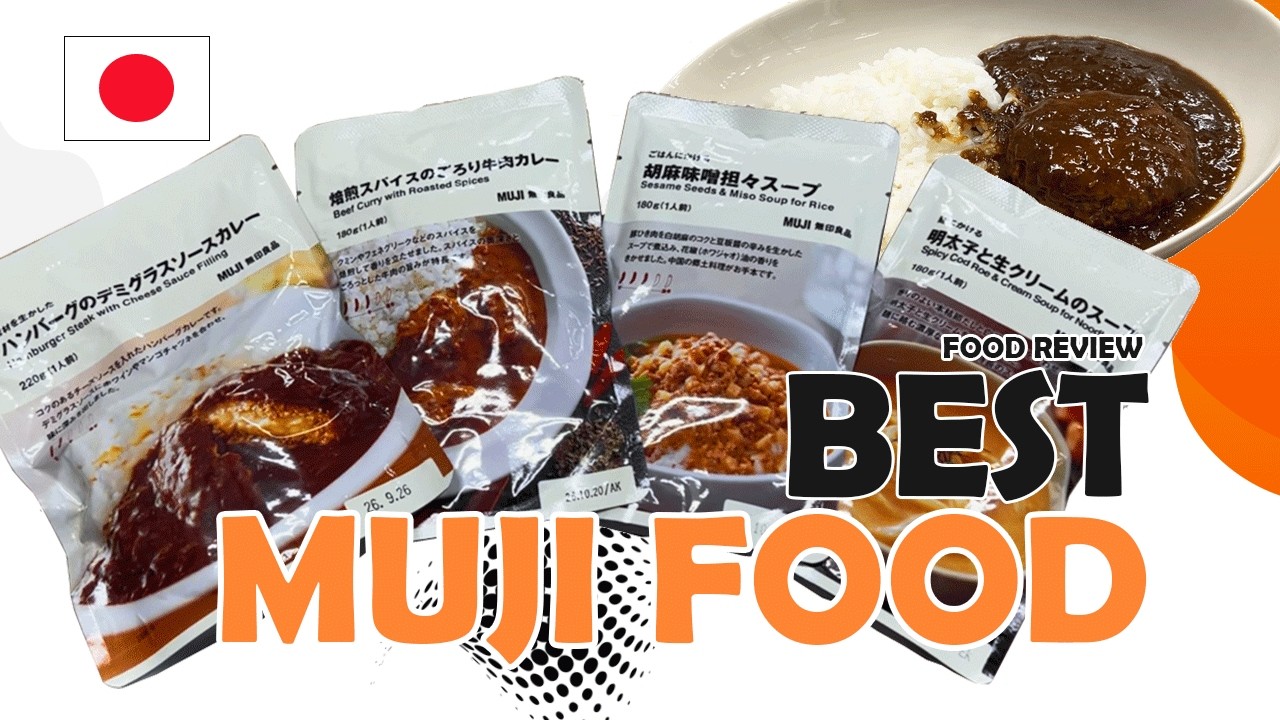 MUJI Japan Food Haul | Best MUJI Instant Food Souvenirs (Japanese Curry ...