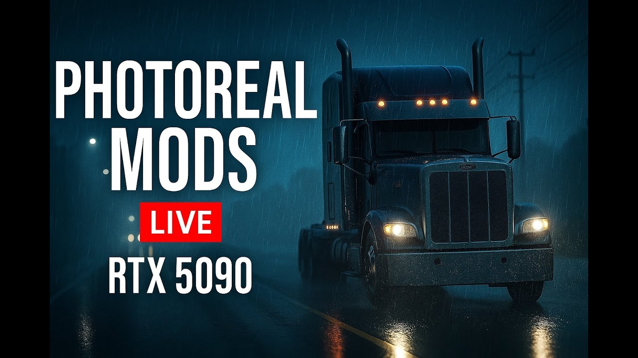 ATS LIVE 🚛 Ultra Realism & Mods | RTX 5090 + Ryzen 9 9950X3D (American ...