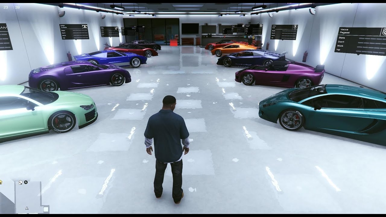 Gta 5 car driving gameplay | how to play gta 5 cars vs runners des ...