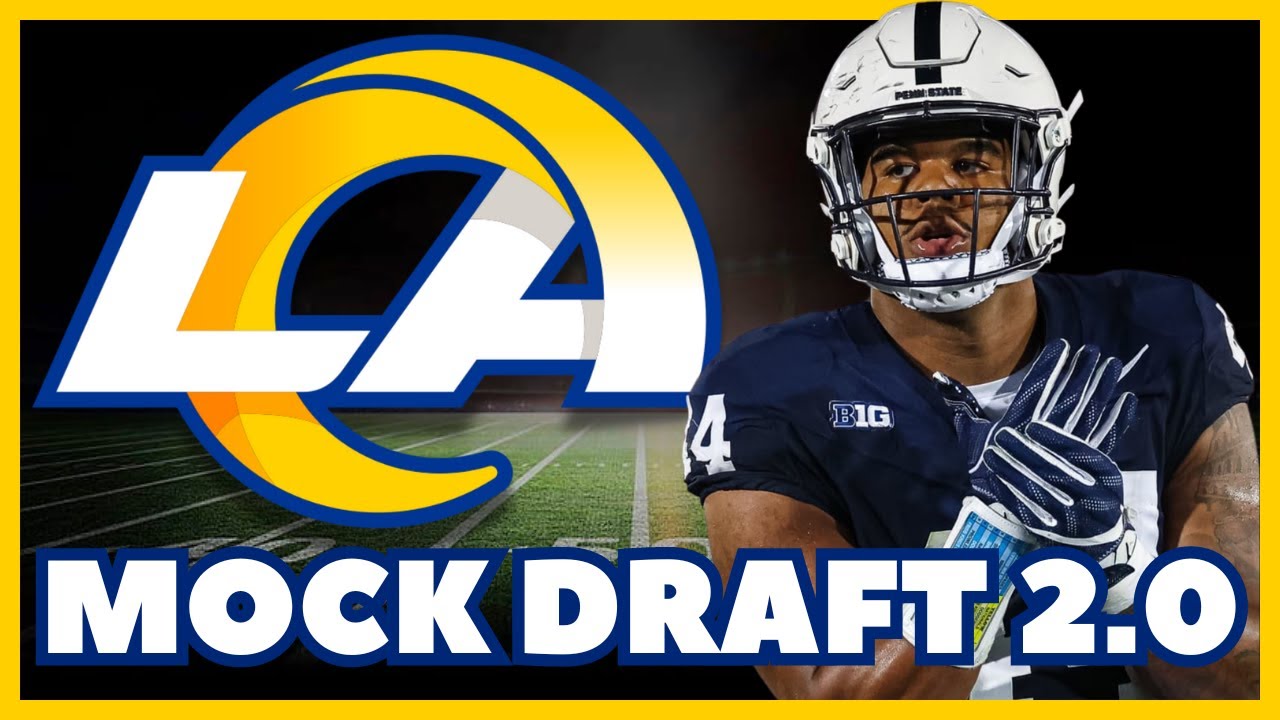 Rams Mock Draft 2.0 Post Tre'Davious White Signing - YouTube