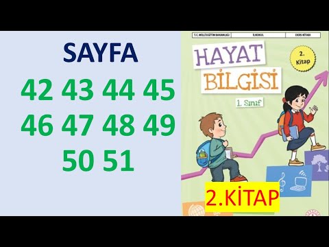 1.SINIF HAYAT BİLGİSİ 2.DERS KİTABI SAYFA 42 43 44 45 46 47 48 49 50 51 CEVAPLAR