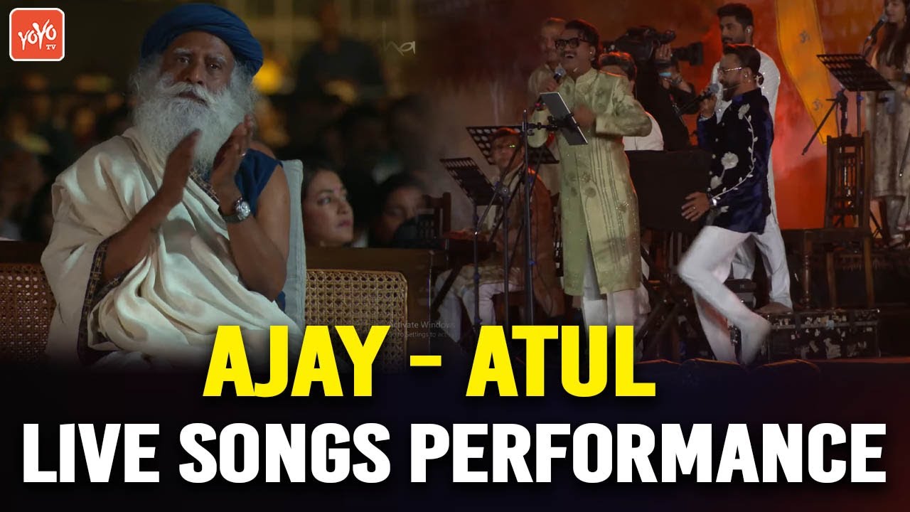 Ajay - Atul Songs Performance In Isha Mahashivratri 2025 Celebration ...