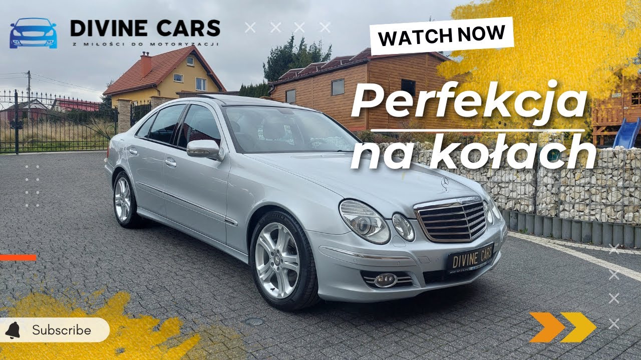 DIVINE CARS || Mercedes E320 CDI 3.0 V6 - YouTube