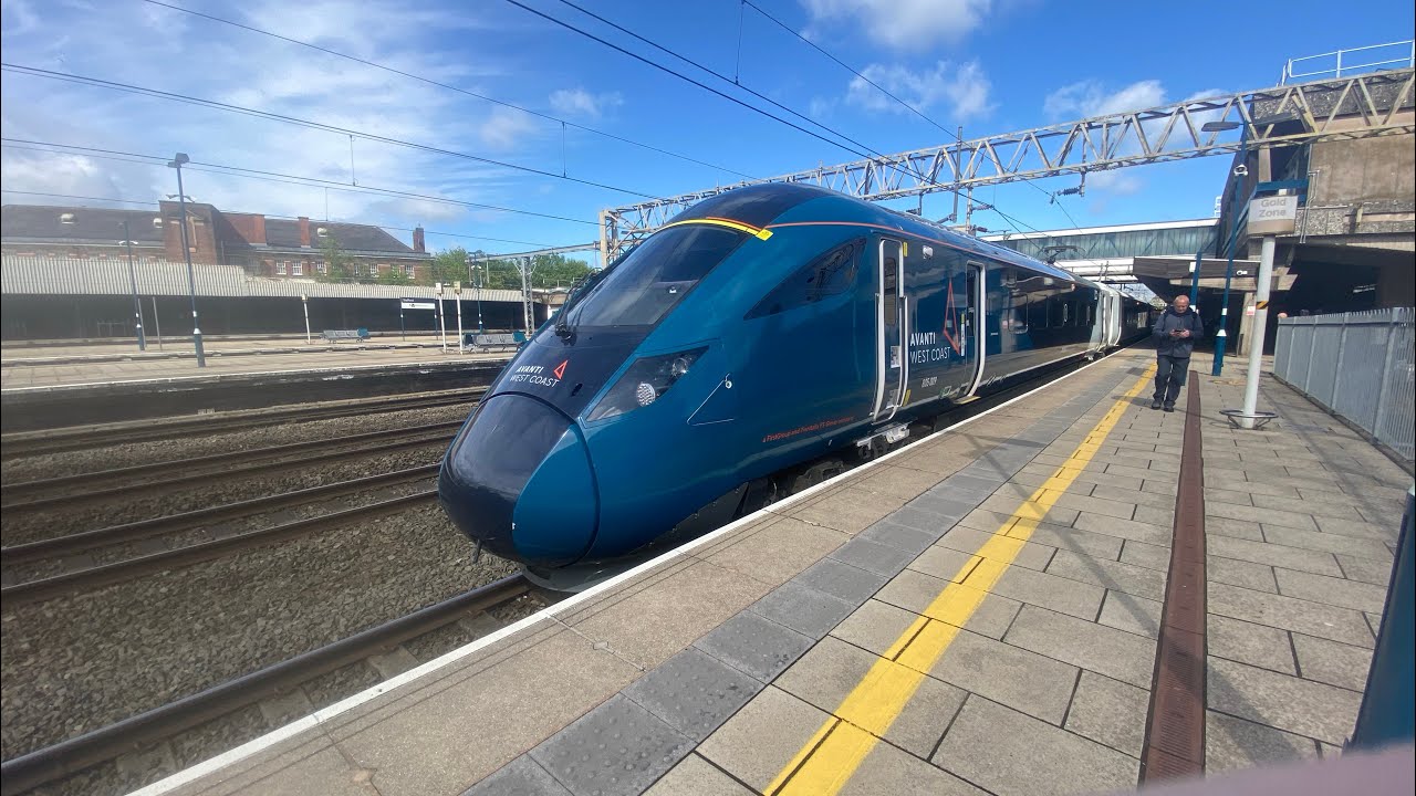 Class 805 Evero 805 009 In Norton Bridge,Stone 09/06/2024 - YouTube