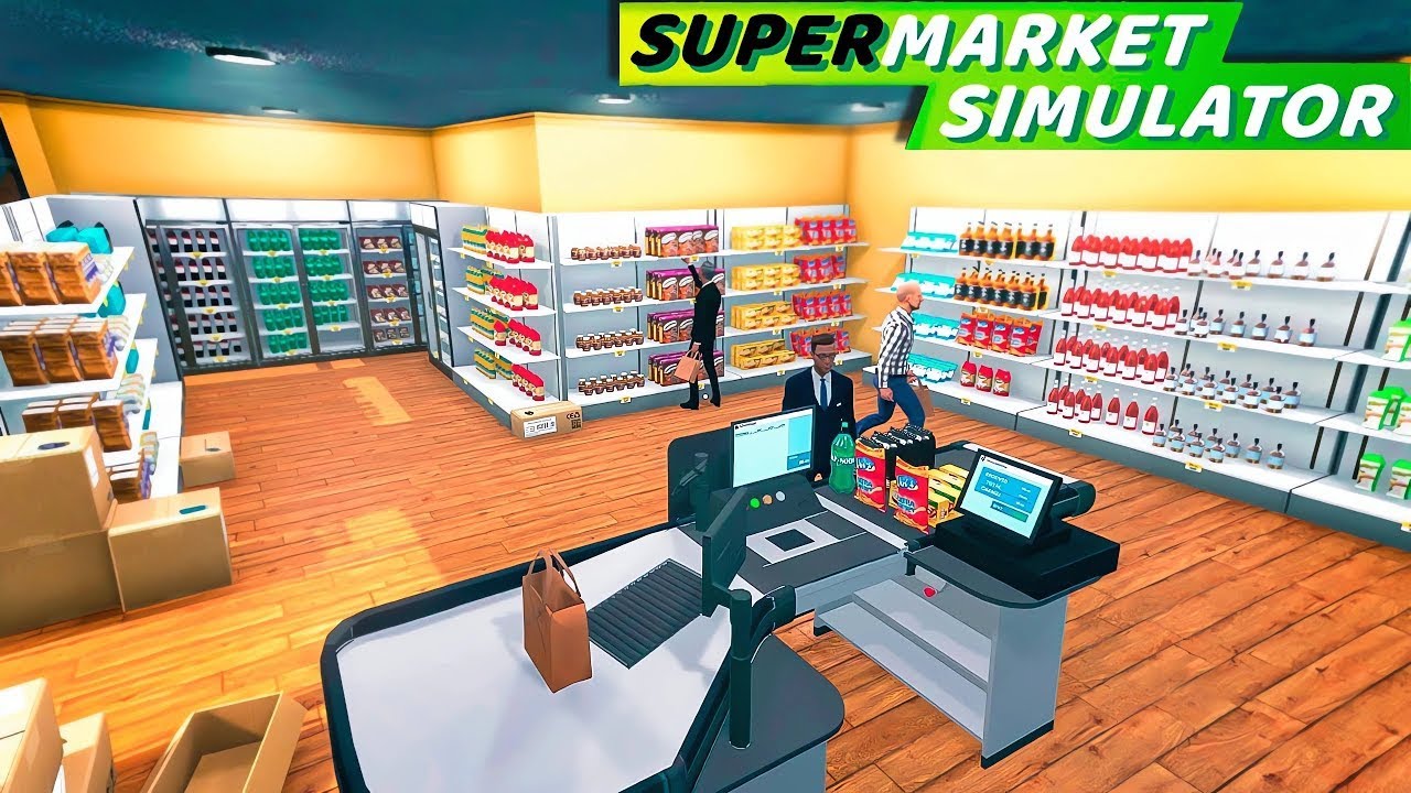 Мой супермаркет расширяется (Supermarket Simulator) #2 - YouTube