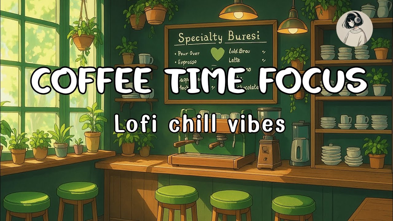 Coffee time focus , lofi coffee , morning coffee , lofi music , lofi ...