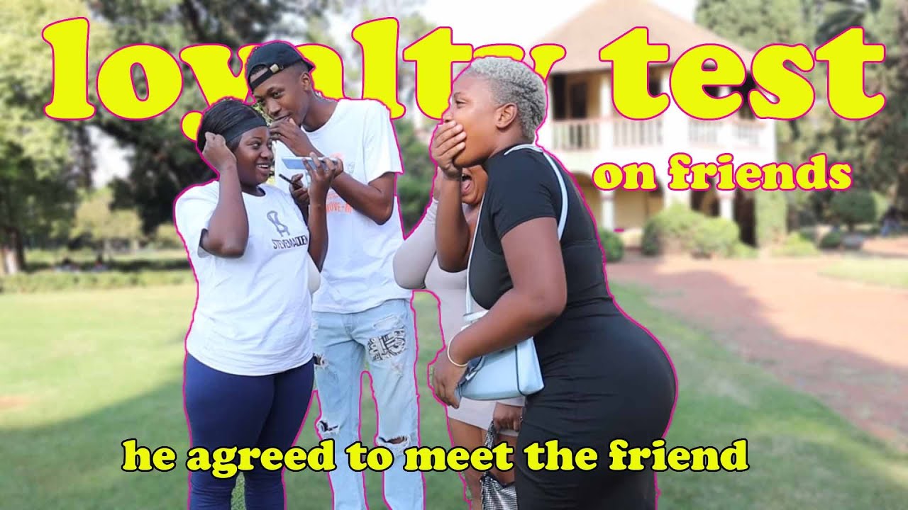 LOYALTY TEST ON FRIENDS: THE BOYFRIENDS AGREED ON A DATE - YouTube