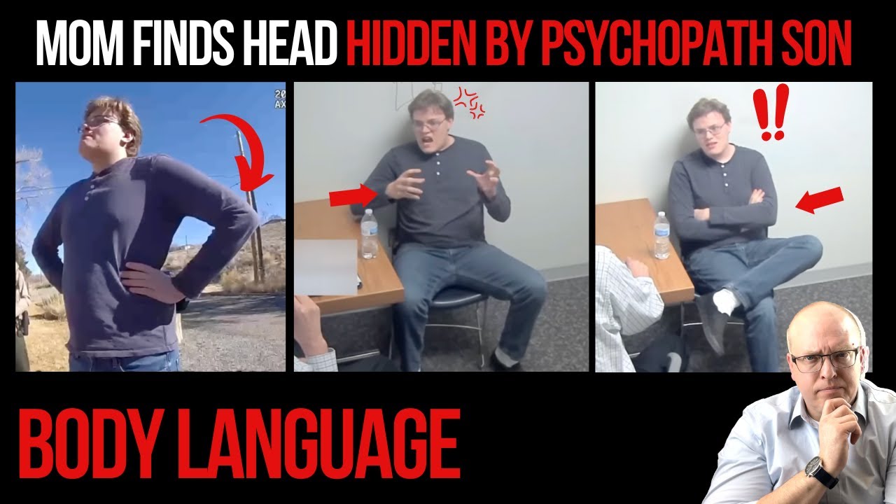 Mom Finds Head Hidden by Psychopath Son: Body Language Analysis - YouTube