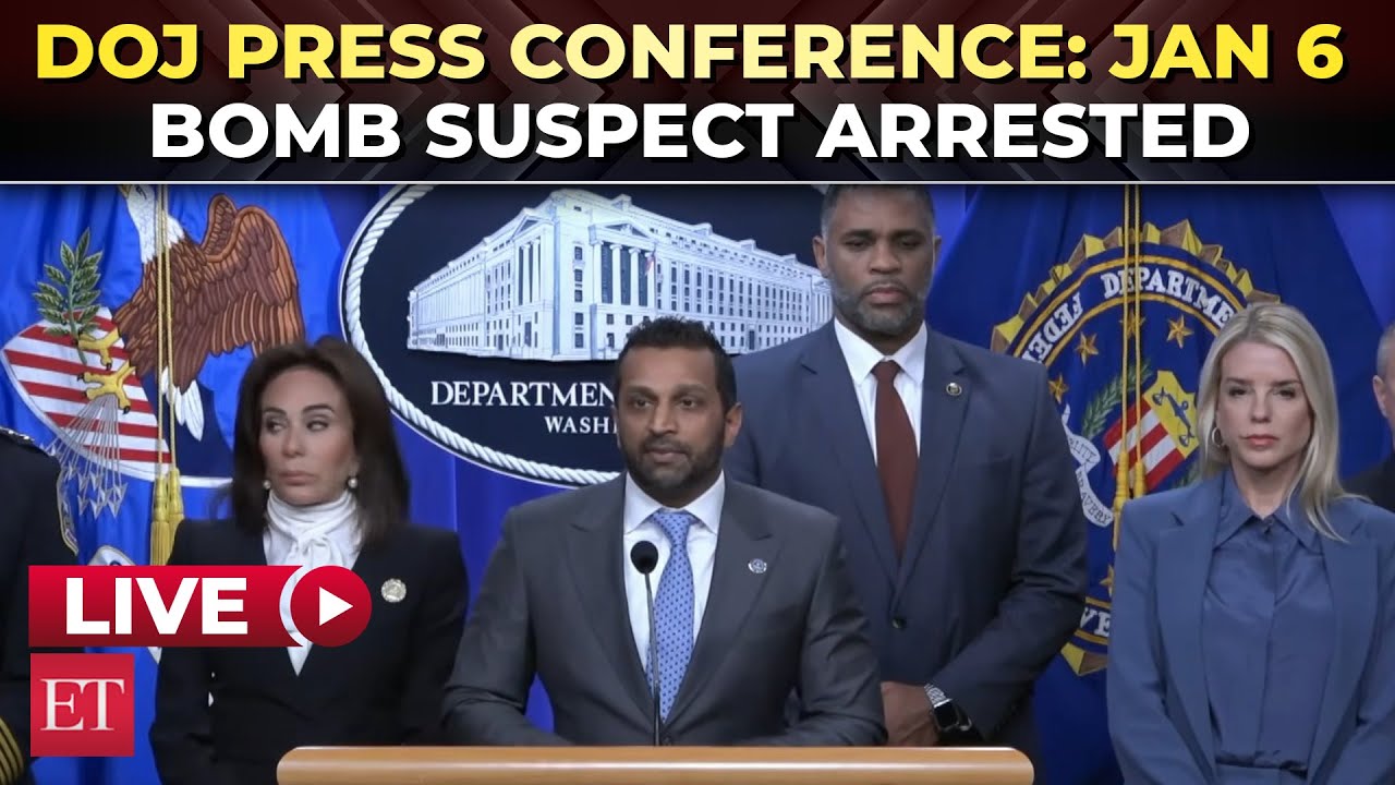 LIVE | DOJ holds press conference after FBI arrests suspect in Jan. 6 ...
