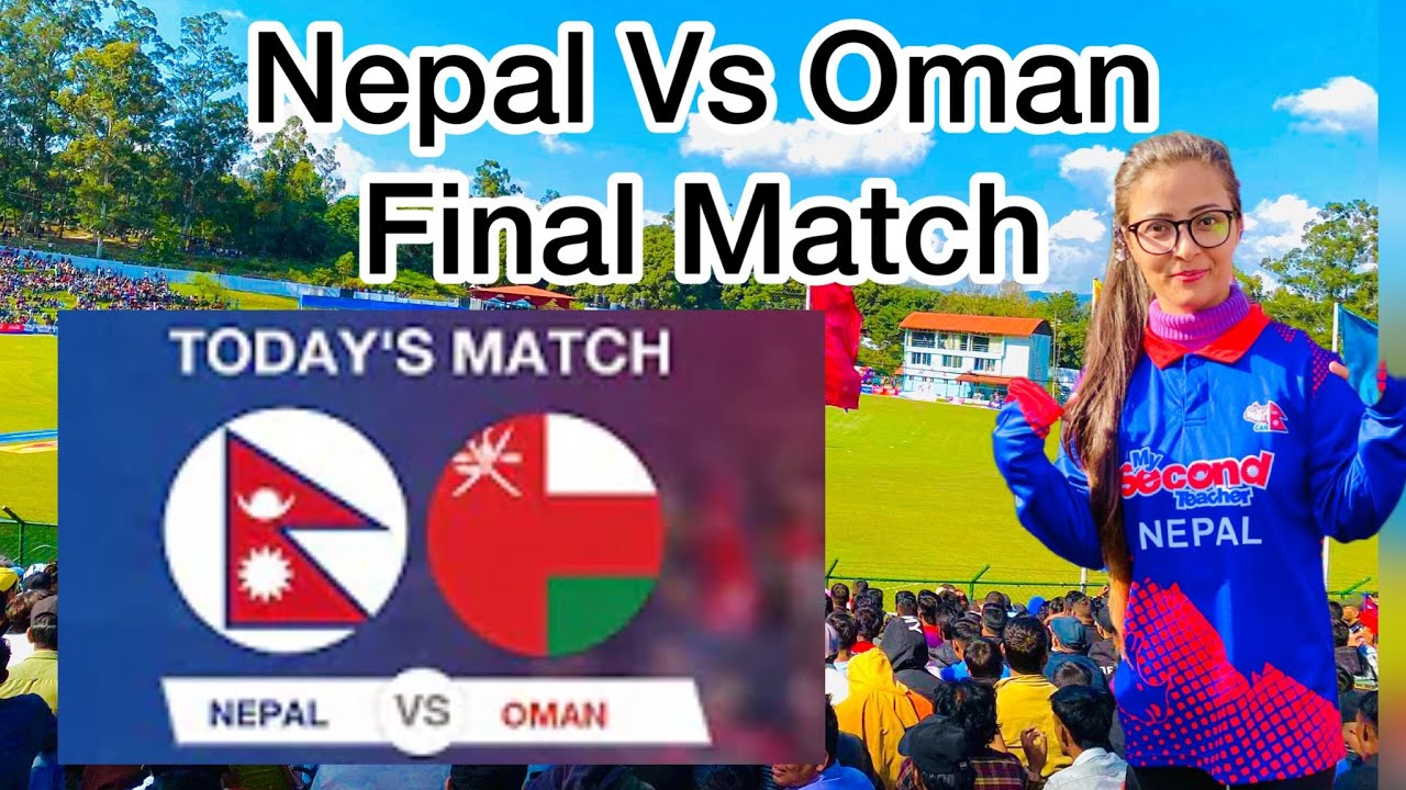 SuperOver Thriller, Nepal Vs Oman Final Match : 5 November 2023 - YouTube