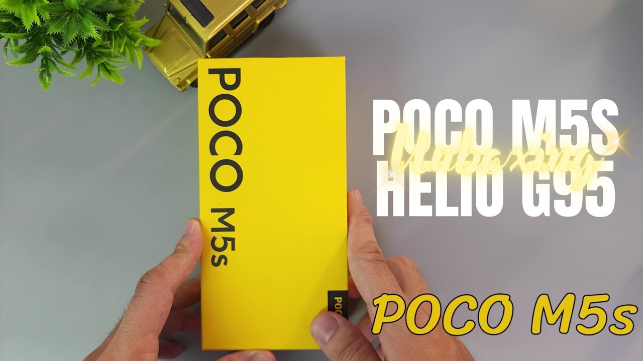 Poco M5s Unboxing | Helio G95, 4GB RAM, Battery 5000 mAh - YouTube