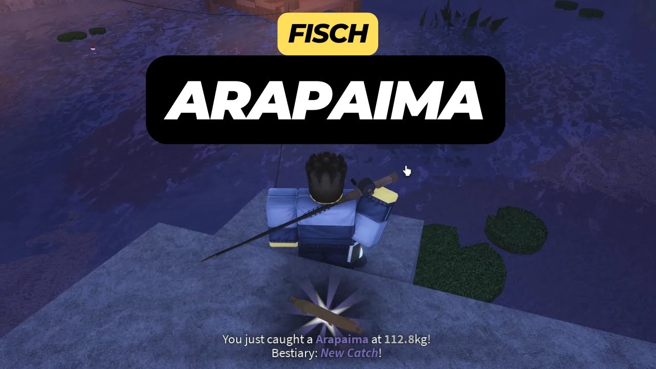 Where to Find Arapaima Fish (Location) in Roblox Fisch - YouTube