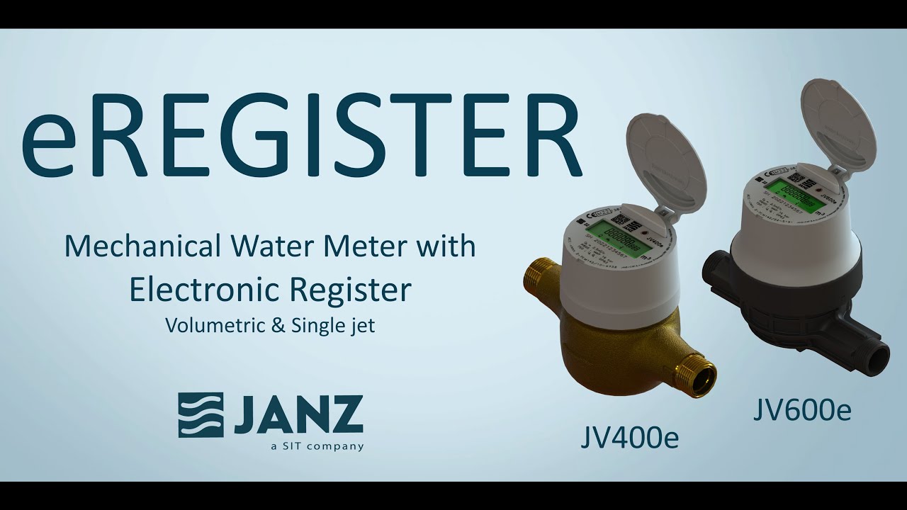 eREGISTER | High Performance Smart Mechanical Meters - YouTube
