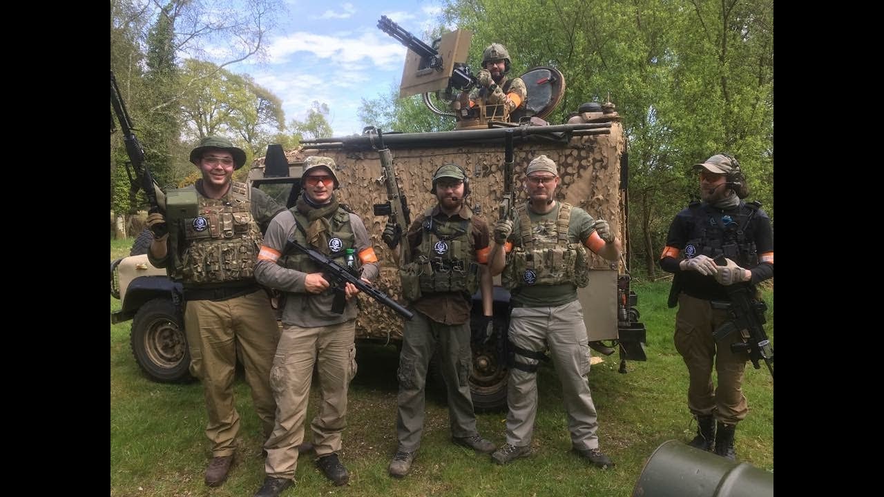 GROUND ZERO AIRSOFT. TEAM ARCS 17-4-17 - YouTube