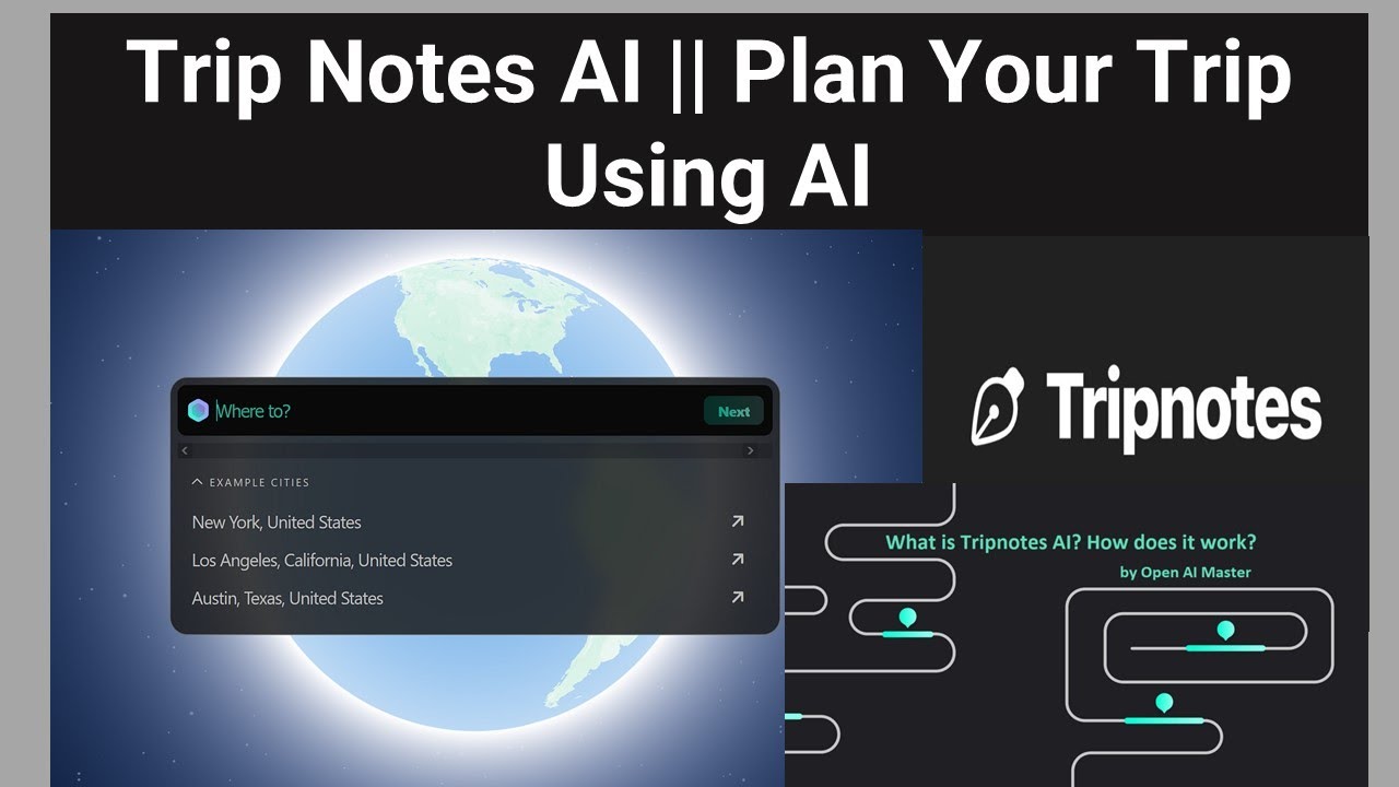 Trip Notes Ai Plan Your Trip Using Ai Datatechinfo Youtube