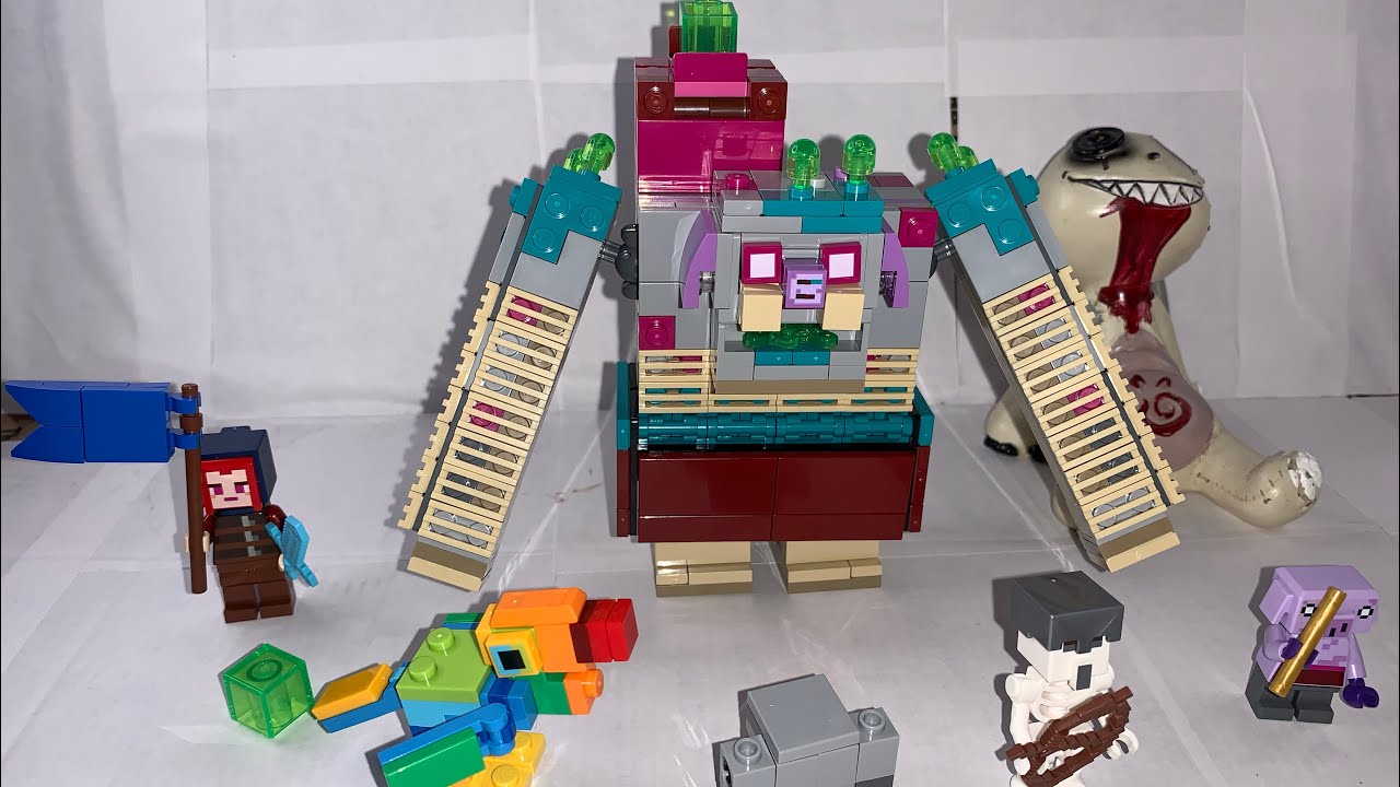 LEGO 21257 Minecraft legends the devourer showdown review and build ...