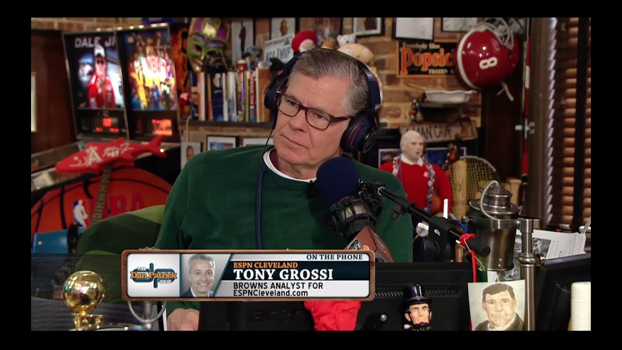 Tony Grossi on The Dan Patrick Show (Full Interview) 1/5/16 - YouTube