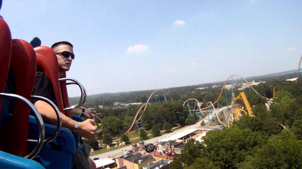 Acrophobia - Six Flags Over Georgia - HD - YouTube