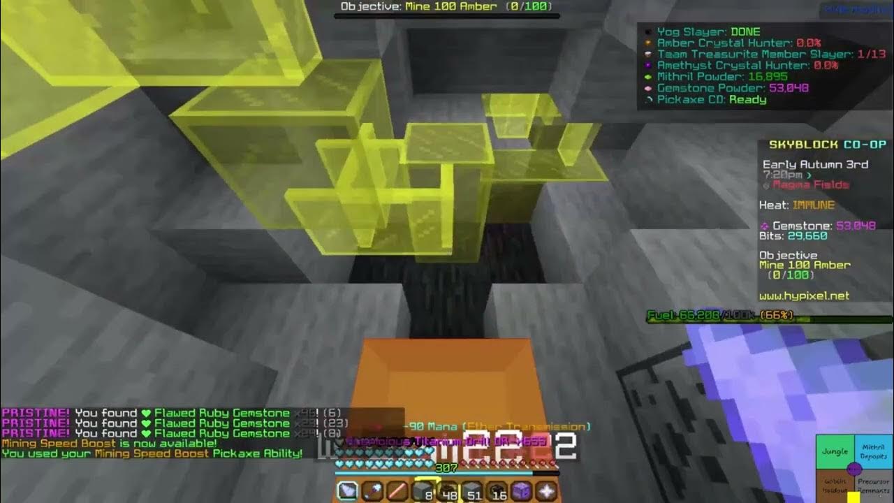 MINING Macro Helper Mod Hypixel SkyBlock July 2024 - YouTube