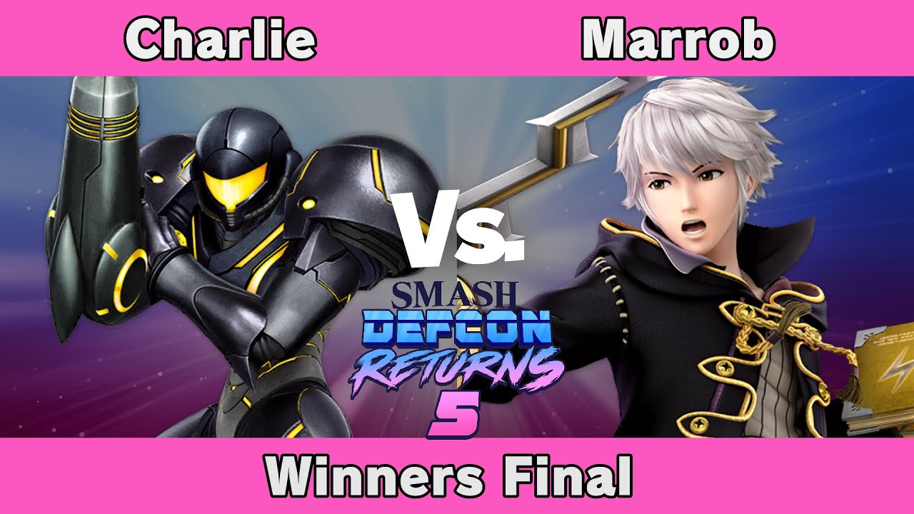 Smash Defcon Returns 5 - Marrob (Robin) vs Charlie (Samus) - Winners ...