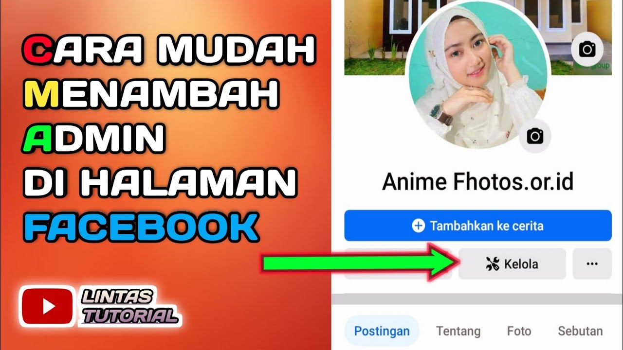 cara menambahkan admin di halaman facebook | fanspage fb 2022 - YouTube