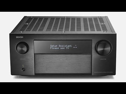 Denon AVR-X 8500 HA 13.2 Channel 8K AV Receiver. - YouTube