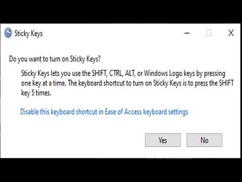 Sticky Keys Sound - YouTube