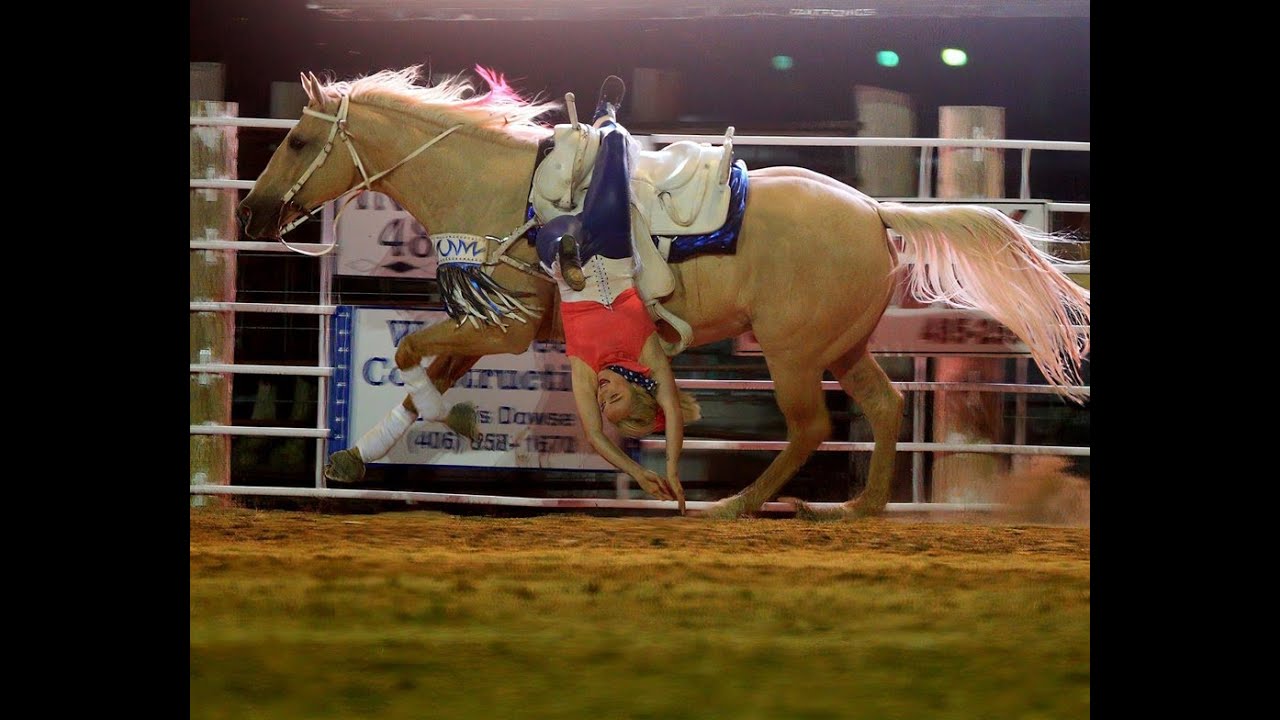 Rider Kiesner and Bethany Iles Perform at Snake River Stampede at the ...