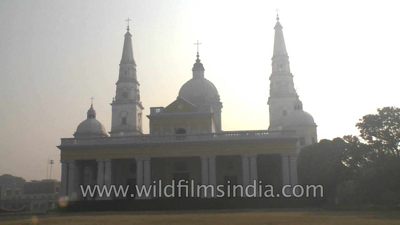 The old church of Sardhana : Basilica of Our Lady Of Graces - YouTube