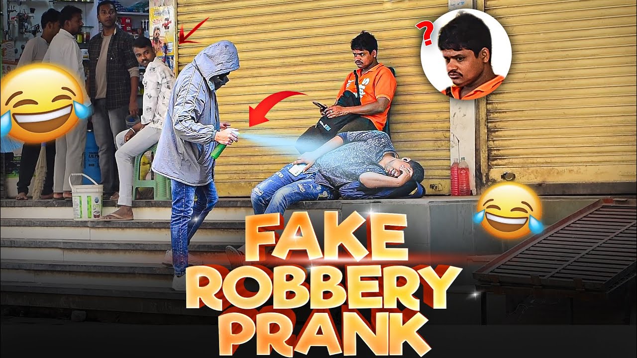 Fake Robbery Prank | Prakash Peswani | - YouTube