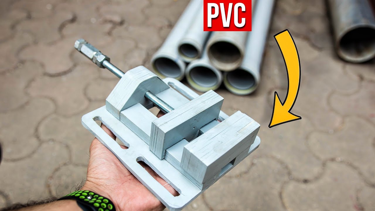 Ingenious DIY: Constructing a Durable Vice from PVC Pipe - YouTube