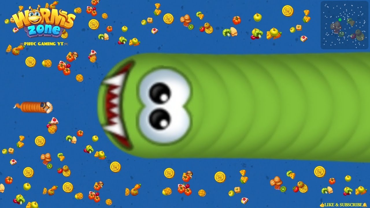 WORMSZONE.IO 🐍 🐍🐍 – Rắn phàm ăn #14 – BIGGEST SNAKE | Epic Worms Zone ...