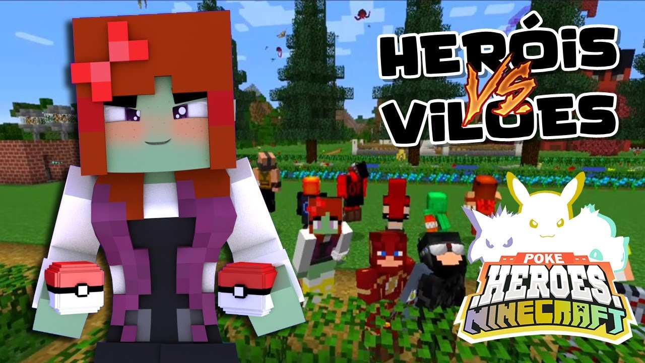 HERÓIS vs VILÕES: A BATALHA! - POKEHEROES #20 - YouTube