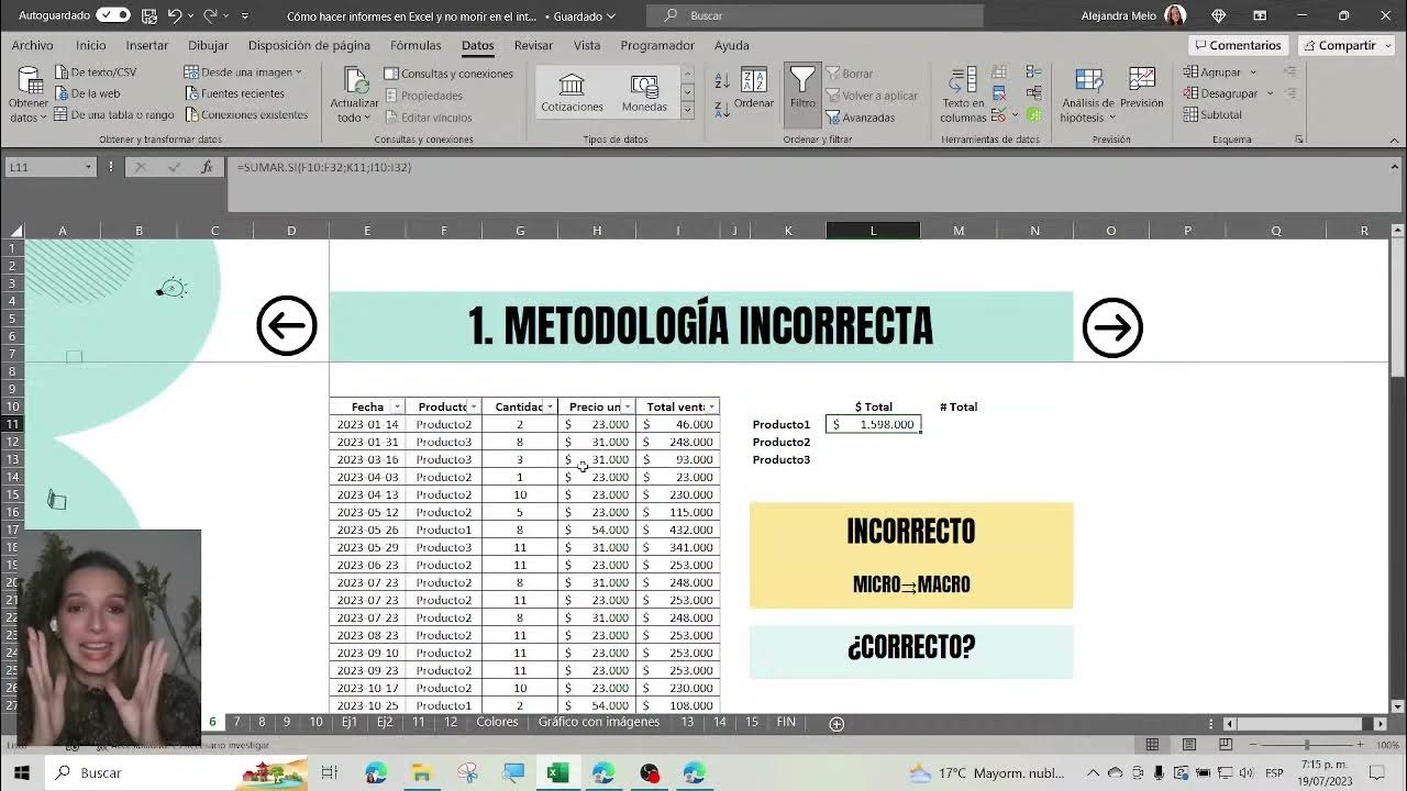 Cómo hacer informes en Excel y no morir en el intento - YouTube