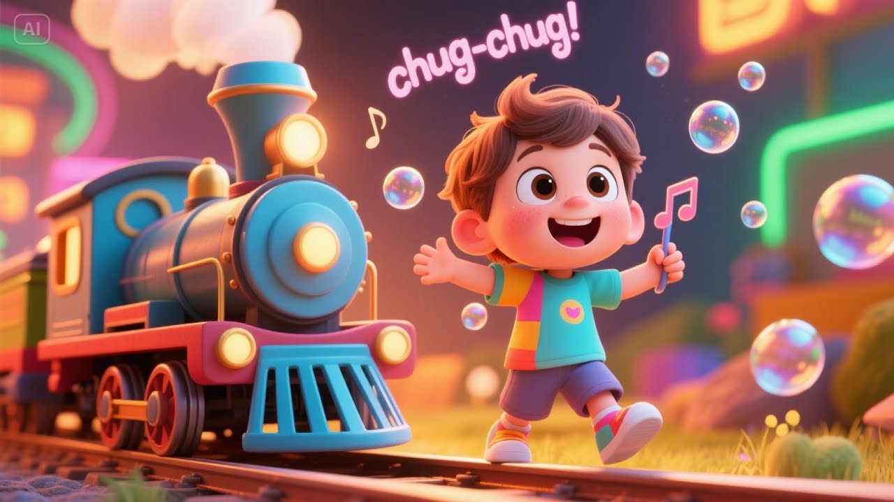 The Little Engine That Sings | Musical Train Adventure for Kids | Count ...