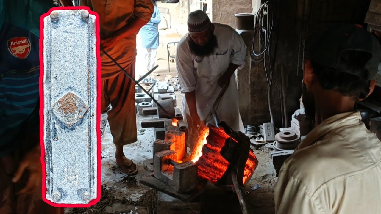 Metal Casting a stove body using sand mold 🔥| amazing skills 😀 - YouTube