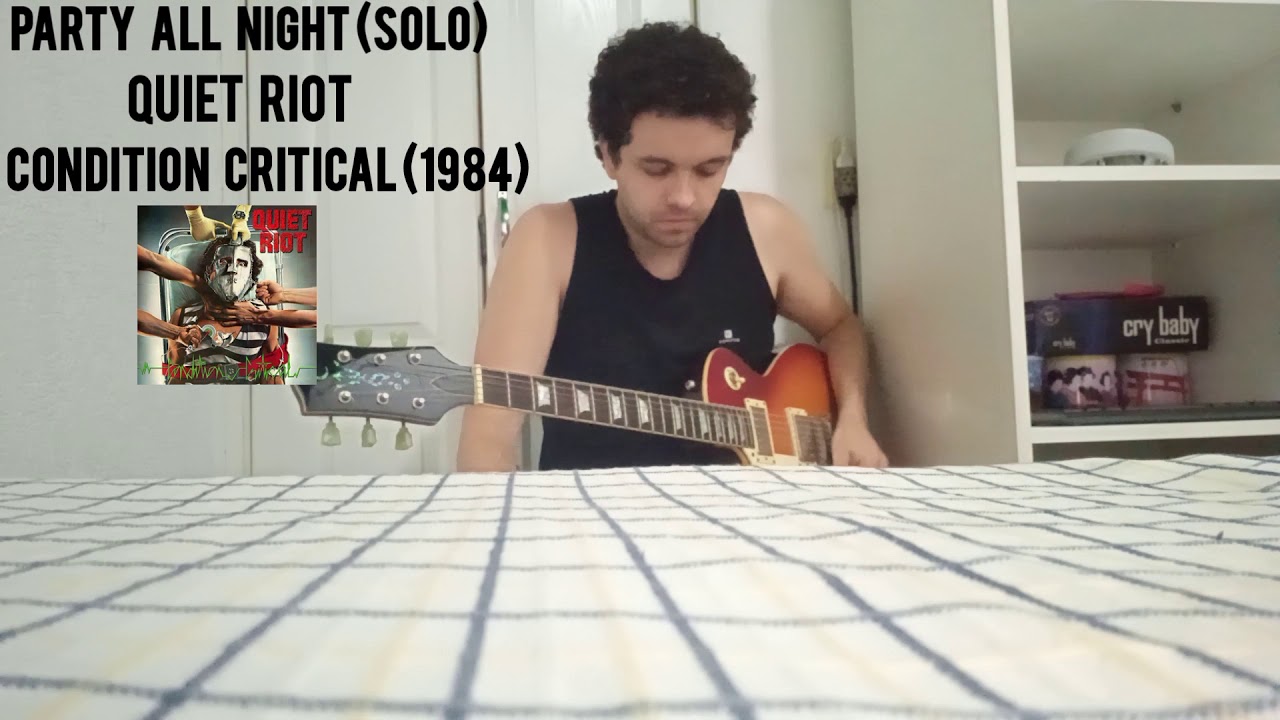 Quiet Riot - Party All Night (Cover Solo) - YouTube