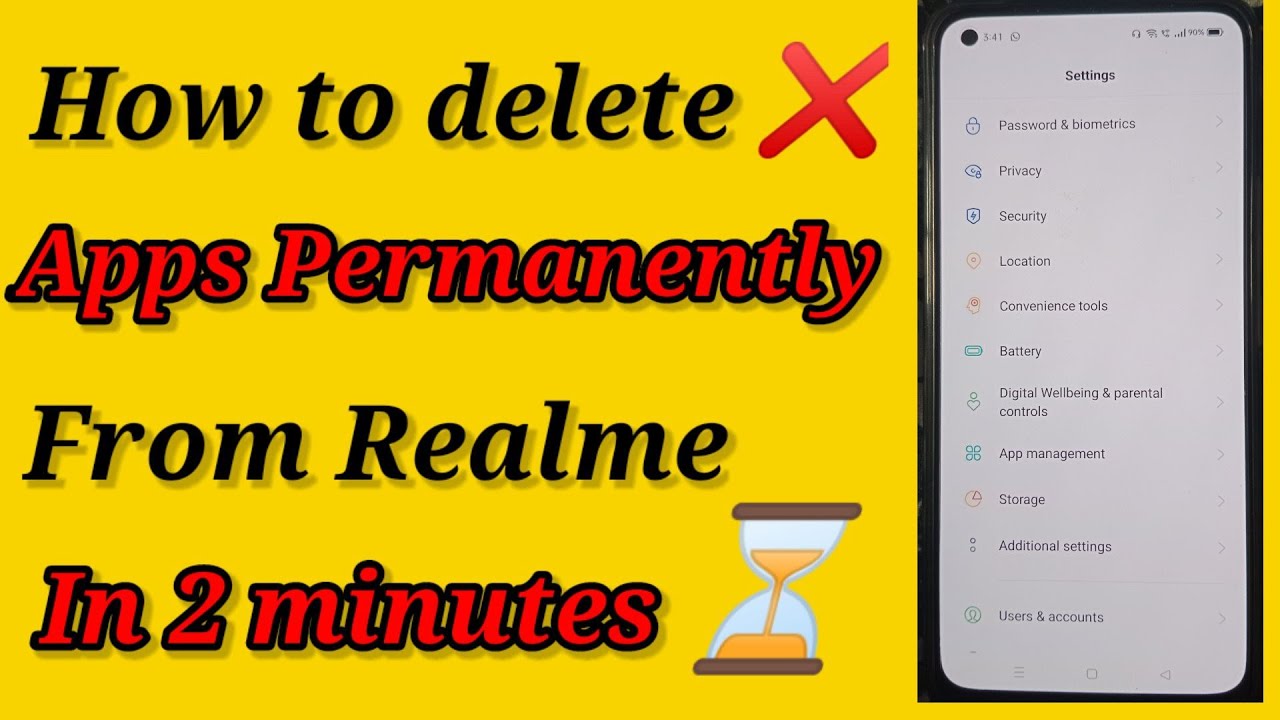How To Delete Uninstalled Apps Data Permanently From Realme Phone Apps Permanently Kaise Delete How To Delete Uninstalled Apps Data Permanently From Realme Phone Apps Permanently Kaise Delete