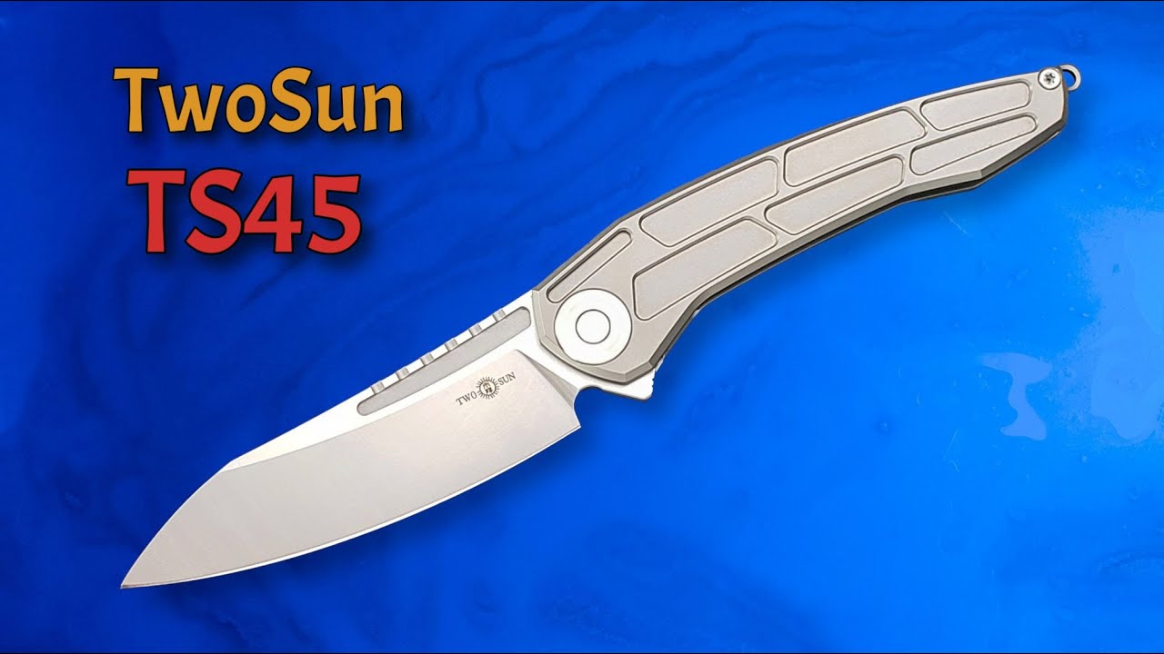 TwoSun Classic! TS45 Flipper Blade by Night Morning! - YouTube
