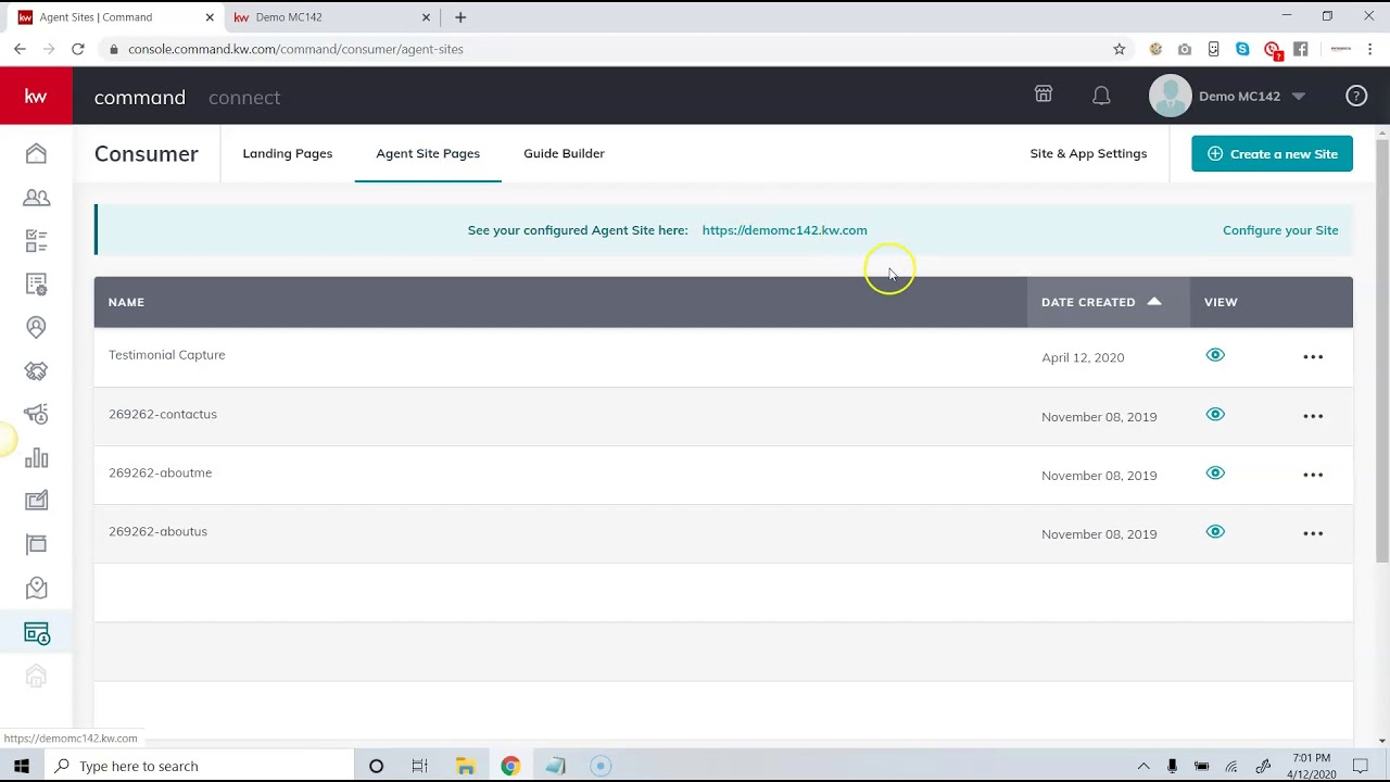 Adding Testimonials to Your KW Command Website - YouTube