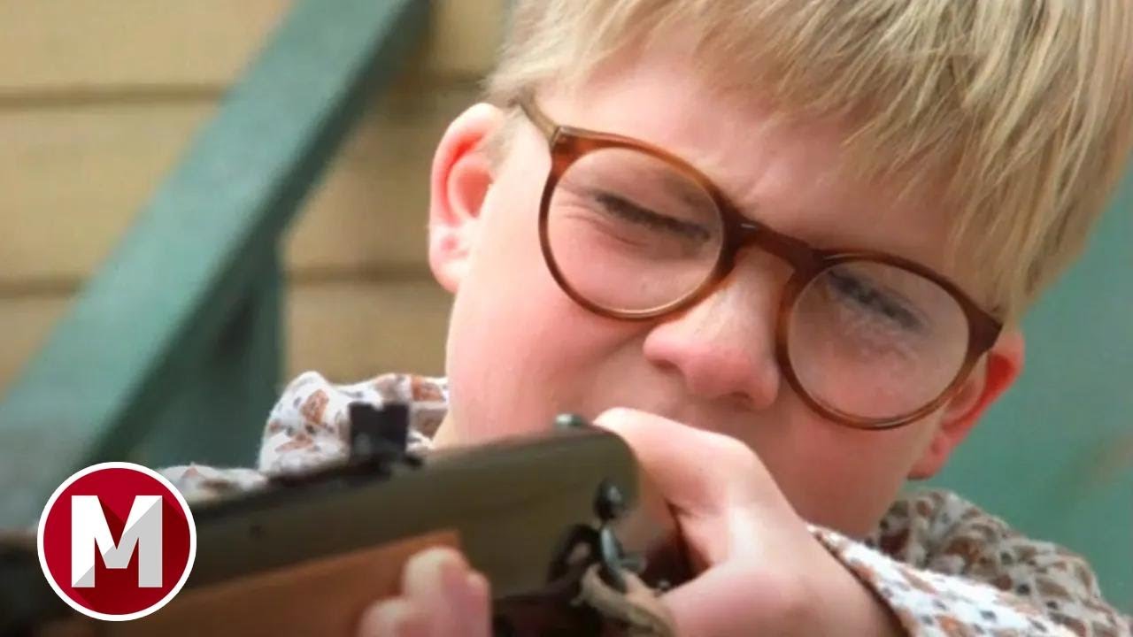 A Christmas Story (1983) - Ralphie Shoots His Eye Out Scene - YouTube