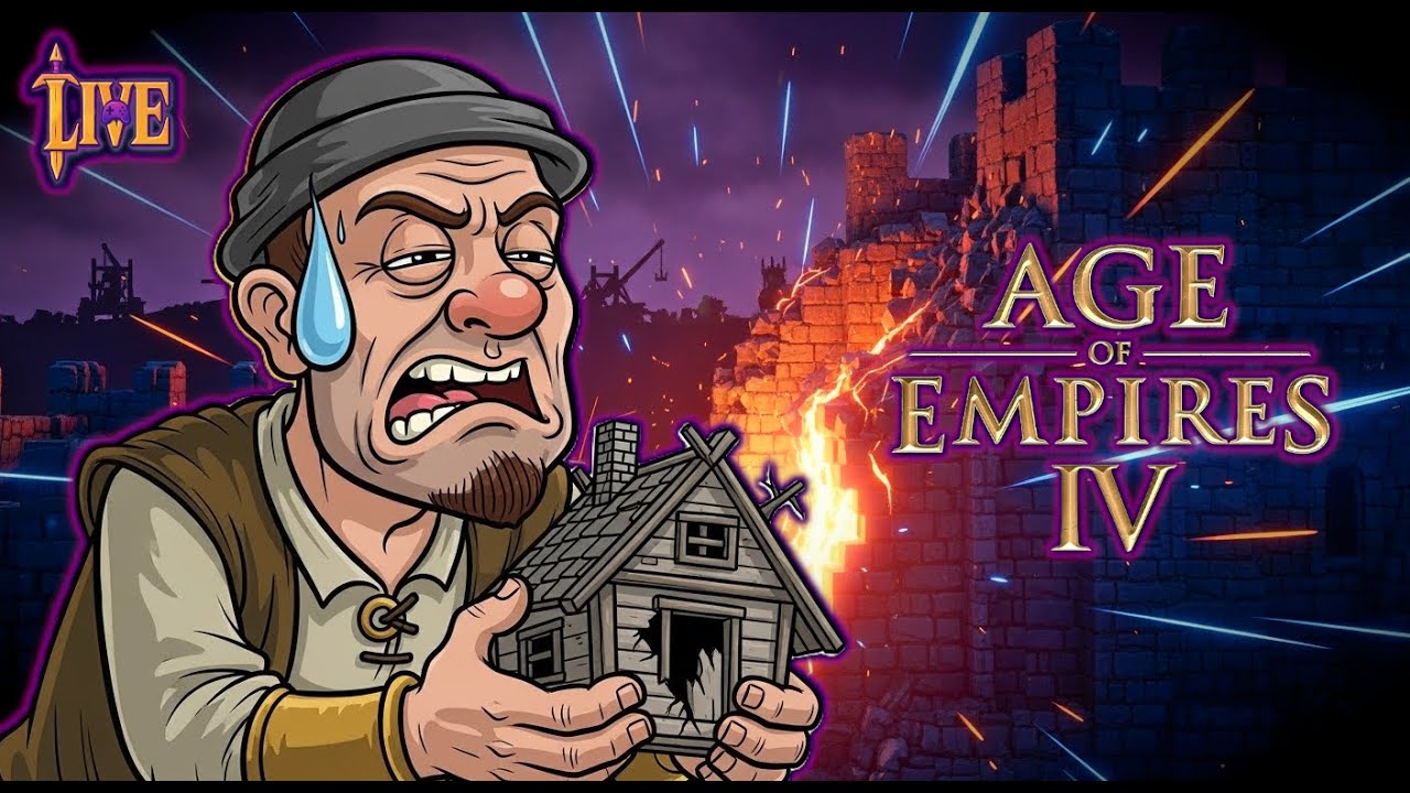 🔴Sliding Down A Greased Ranked Ladder! | AoE IV | Game Cast - YouTube