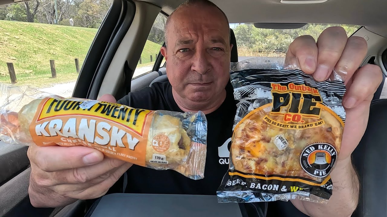 Kransky Cheese Roll + Beef Bacon & Egg Pie - YouTube