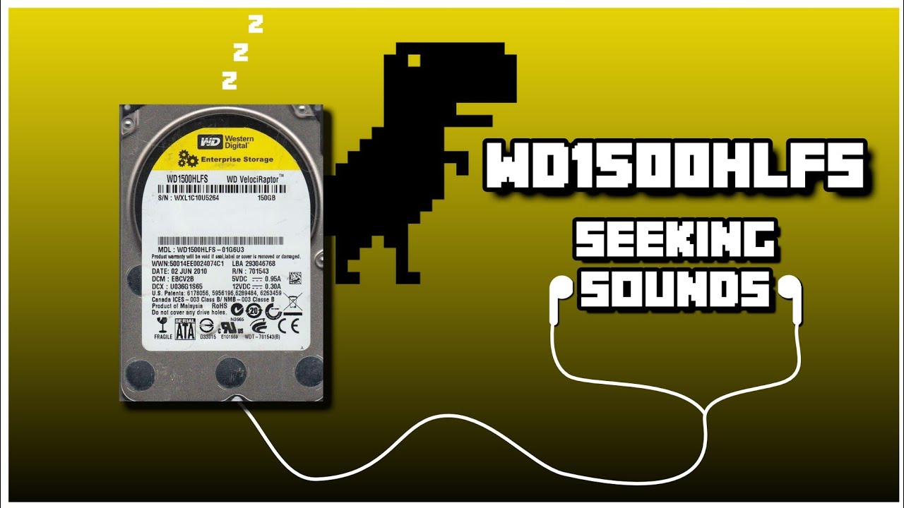 Western Digital VelociRaptor Hard Drive | Seeking Sounds - YouTube