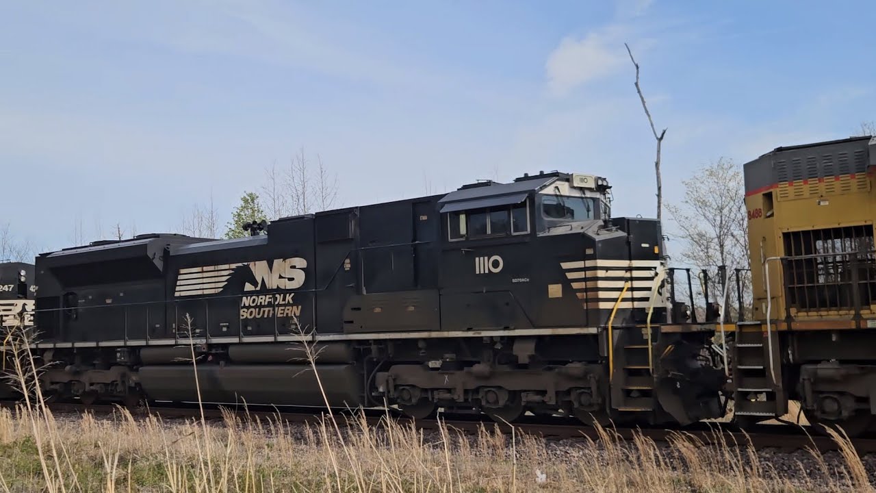 3-29-24 Cool NS duo with NS1110 close to NS1111! And NS4247's beautiful ...