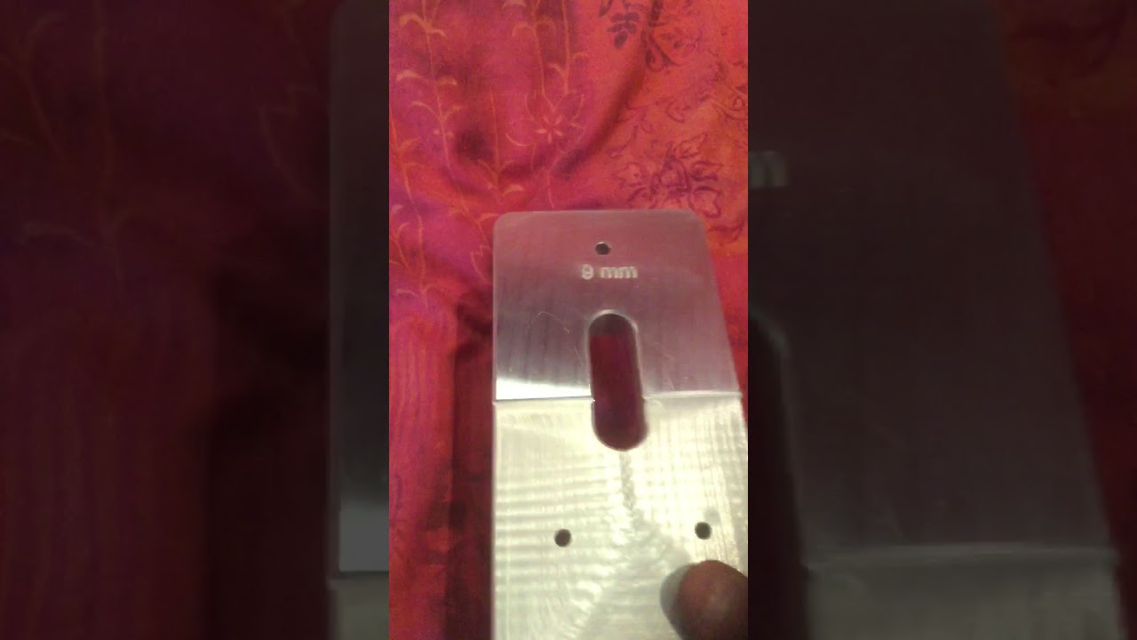 Milling result. aluminium tooling plate. 20mm thick. - YouTube