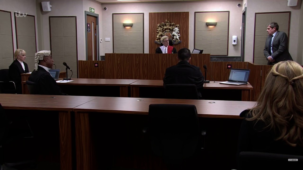 Coronation Street - Johnny Connor is Sentenced to at least 8 Months in ...